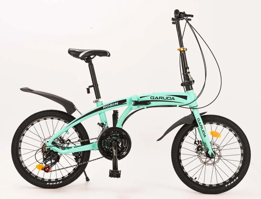 GARUDA ROBIN FOLDING BIKE 20" CYAN (DISCOUNTED PRICE) – CycleHouse ...